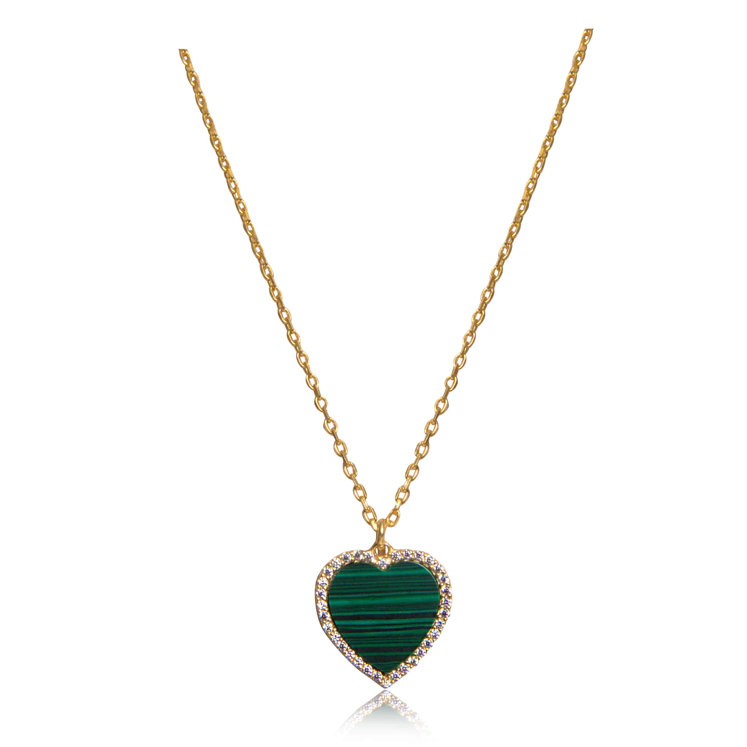 MARIA Heart Necklace – JewelsBySunaina
